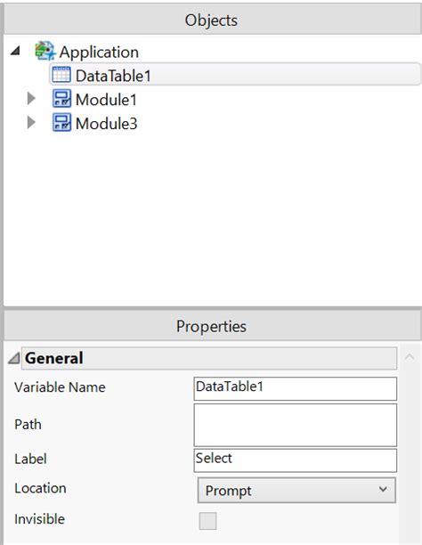 datatable prompt in application builder on module load jmp user community