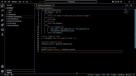 Siddhant Gahlot On Linkedin Python Fibonacci Coding