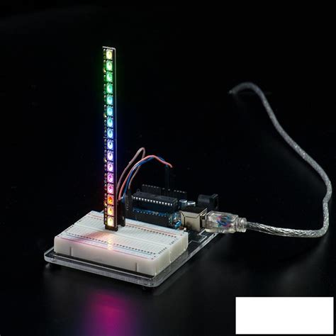 modulo led rgb ws2812b 8 ws2812 5v 5050 8 bit 8 le carulla