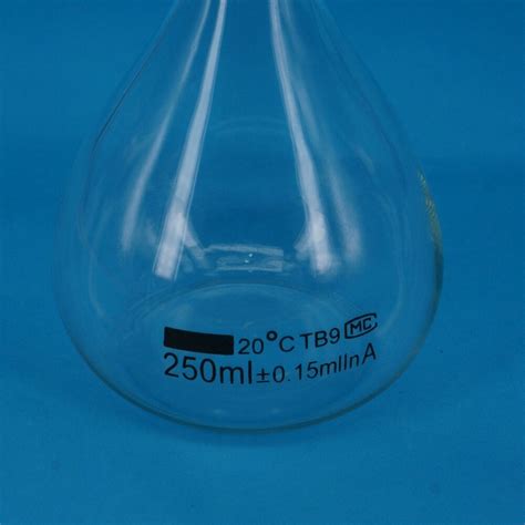 250ml Lab Volumetric Flask Class A G3 3 Borosilica Grandado