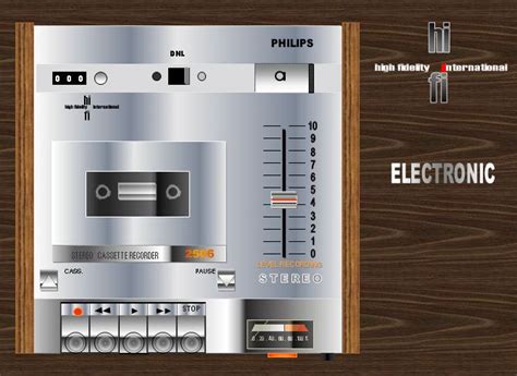 N 2526 Dynamic Noise Limiter Philips Dnl Hifi Cassette Recorder Philips