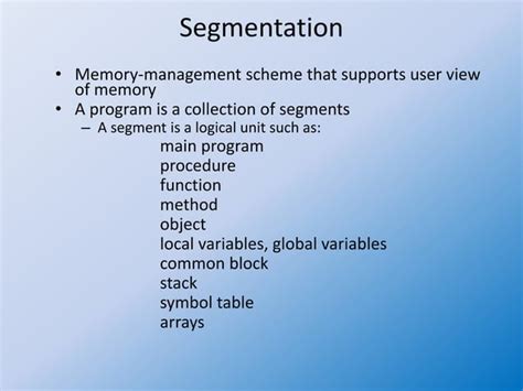 operating system 34 contiguous allocation pptx operating systems