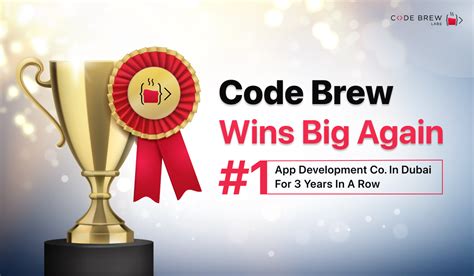 Code Brew Labs Ranks No As UAE S Mobile App Development Company Code Brew Labs