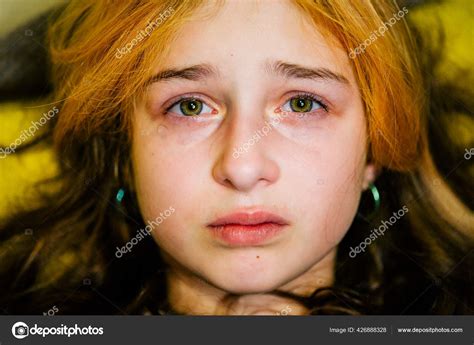 Sad Crying Face Girl