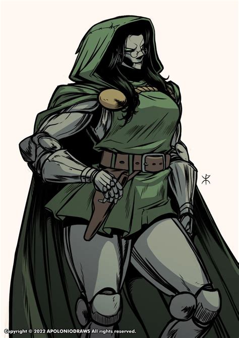 Doom Is A Real Baddie Apoloniodraws Doctor Doom Marvel