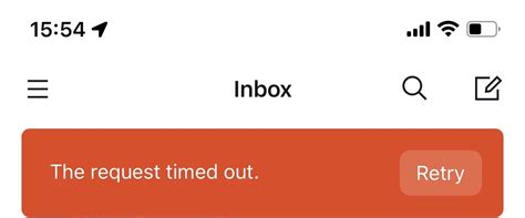The Request Timed Out Error R Protonmail
