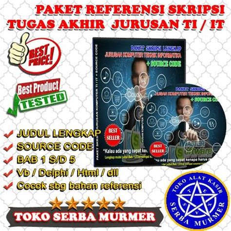 Paket Referensi Skripsi Dan Tugas Akhir Untuk Mahasiswa Teknik