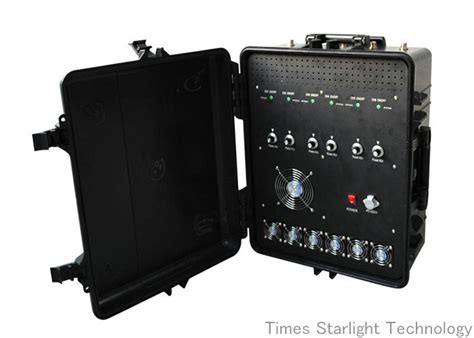 Manpack Multi Band Rf Cell Phone Signal Jammer Mobile Phone Blocker For Military