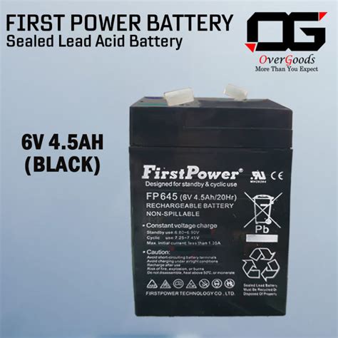 ( NO supply to SABAH & SARAWAK ) FP 645 First Power 6v 4.5ah ...