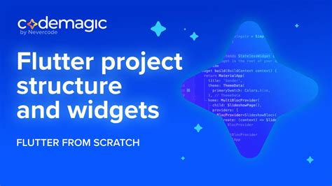 Episode 2 Flutter Project Structure And Widgets Youtube