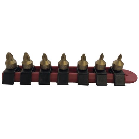 Cta Tools 9770 Stubby Phillips Bit Set 7pc