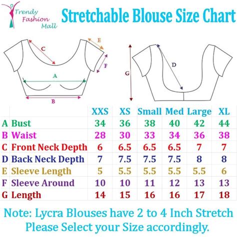 29 Blouse Measurement Chart Ideas Blouse Measurement Blouse Pattern