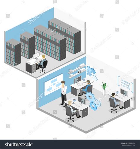 Flat 3d Vector Isometric Concept Illustration Stock Vector Royalty Free 497443576 Shutterstock