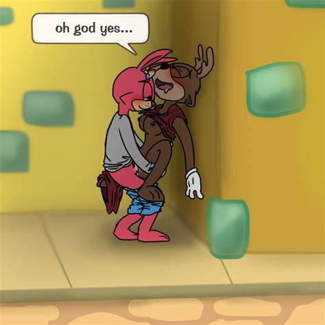 Rule 34 11 1boy 1girls Against Wall Blush Breasts Cervine Clothed