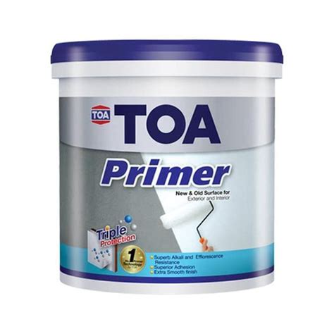 Jual TOA PRIMER CAT DASAR INTERIOR EXTERIOR L SEALER CAT TEMBOK Shopee Indonesia