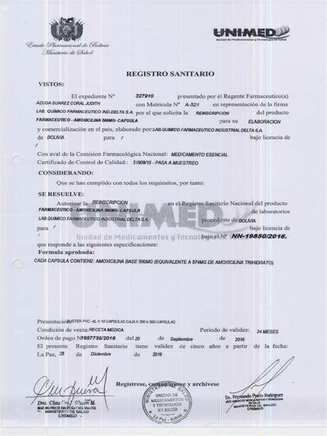 Amoxicilina 500mg Capsula Pdf