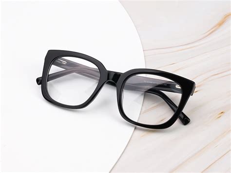 Sahana Square Black Glasses For Men And Women Lensmart Online
