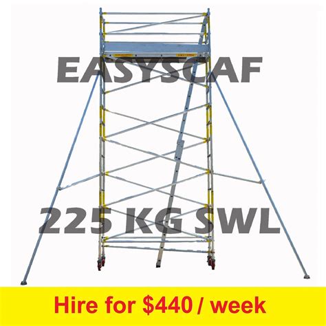 EASYSCAF M Mobile Scaffold Single Width Mr Scaffold