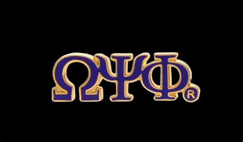 Omega Psi Phi Greek Letters Etsy
