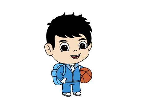 学生简笔画 学生怎么画 天奇生活