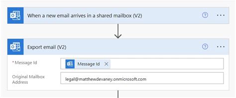 power automate save an email message to sharepoint