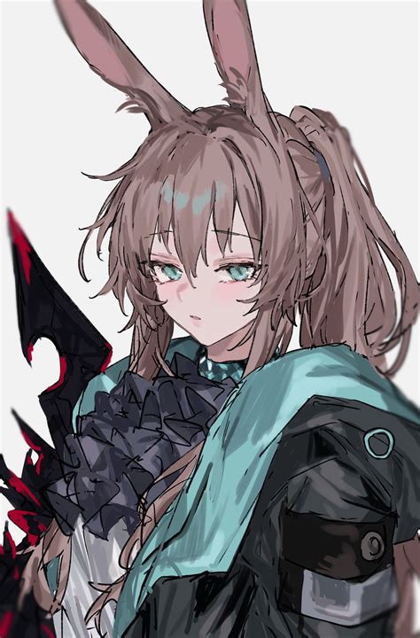 Amiya Arknights Drawn By Aogisa Danbooru
