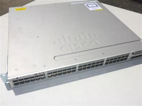 Cisco Ws C3850 48t S V07 Network Switch W C3850 Nm 4 1g Module 90 Day