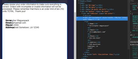 javascript input strings being treated as text objects by browser