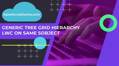 generic tree grid hierarchy lwc on same sobject salesforce diaries