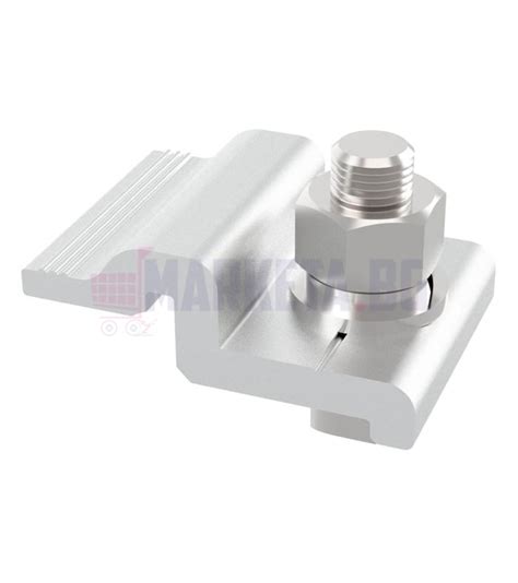 Маркета бг Фиксираща скоба за релса с T болт Профили за соларни панели и Алуминиеви профили