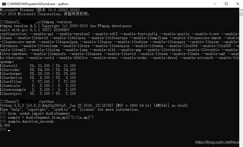Couldn‘t Find Ffmpeg Or Avconv Defaulting To Ffmpeg But May Not Work Runtimewarning