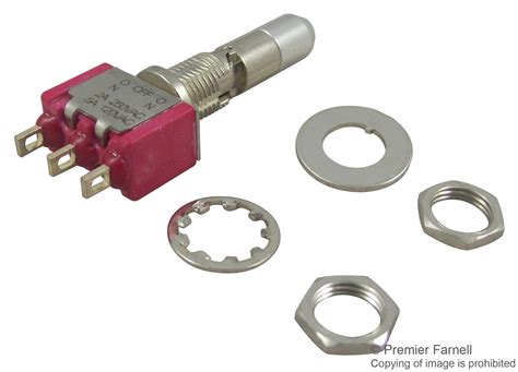 K ZQE C K Components Toggle Switch On Off On SPDT Farnell UK