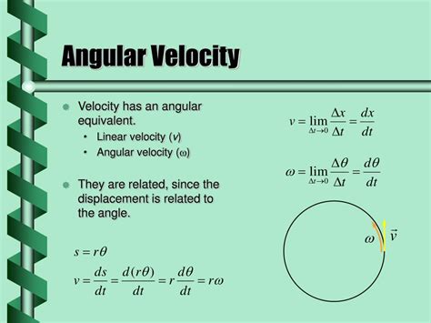 PPT Angular Motion PowerPoint Presentation Free Download ID