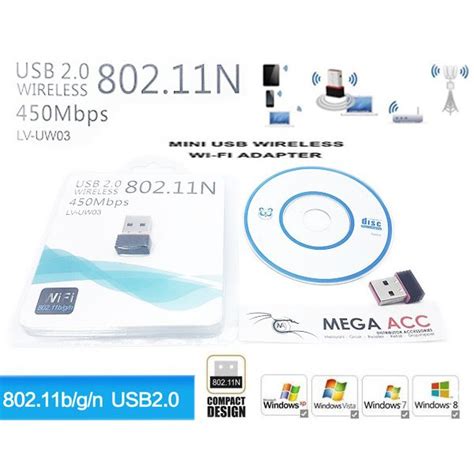 Jual Original Wi Fi Receiver Mbps Usb Wireless Mini Wifi Network Adapter Stok Terbatas