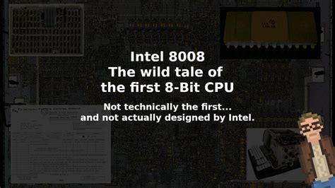 Shared Post Intel 8008 The Wild Tale Of The First 8 Bit Cpu