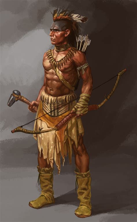Native American Warrior By Aylar Ghasemi Rimaginaryarchers