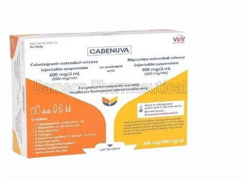 Cabotegravir Rilpivirine Cabenuva Injection 1 Kit Treatment Hiv Infection At ₹ 316808 In Surat Cabotegravir Rilpivirine Cabenuva Injection 1 Kit Treatment Hiv Infection At ₹ 316808 In Surat