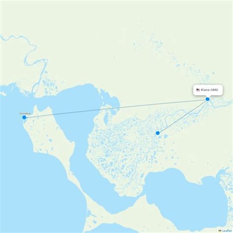 Kiana Ian Flight Routes And Destinations Flight Routes