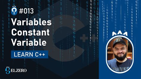 Arabic Fundamentals Of Programming With C 013 Variables Constant Variable Youtube