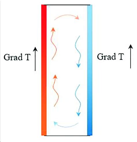 Schematic Of Natural Convective Cycle And Wall Temperature Gradients Download Scientific
