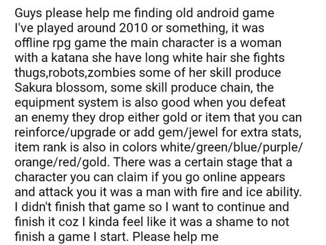 Looking For Old Android Game Rrpggamers