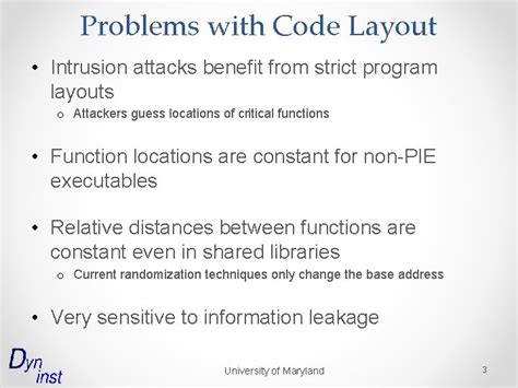 Securing Programs By Continuous Address Space Randomization Tugrul