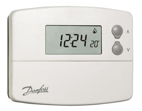 Danfoss Tp4000 24hr Programmable Electronic Room Thermostat Battery Powered Hanicks
