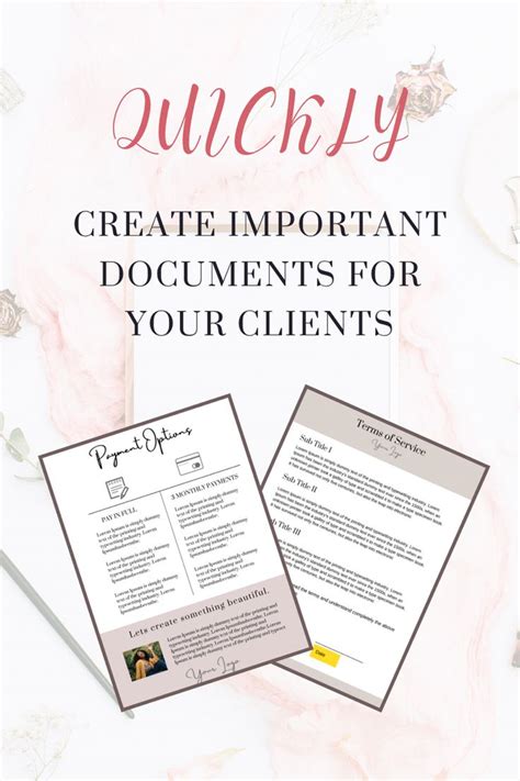 Client Welcome Packet Template Client Onboarding Template Etsy Welcome Packet Mood Board