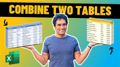 How To Connect Two Tables In Excel With Example Workbook Youtube