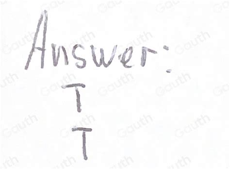 Solved Suppose Statements P And Q Are Both True And Statements R And