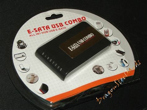 In E SATA SATA And USB Port Hub Combo Review DragonSteelMods