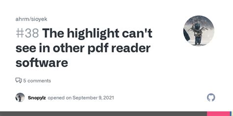 The Highlight Cant See In Other Pdf Reader Software · Issue 38 · Ahrm Sioyek · Github