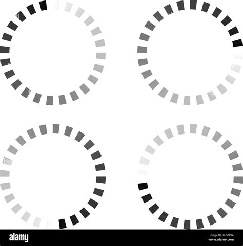 Progress Steps Phases Indicator Preloader Buffer Shape Circle