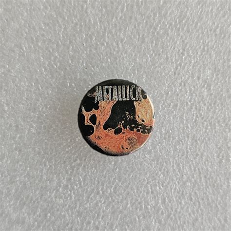 Load Album Cover Circular Offset Printed Pin Pin Em All